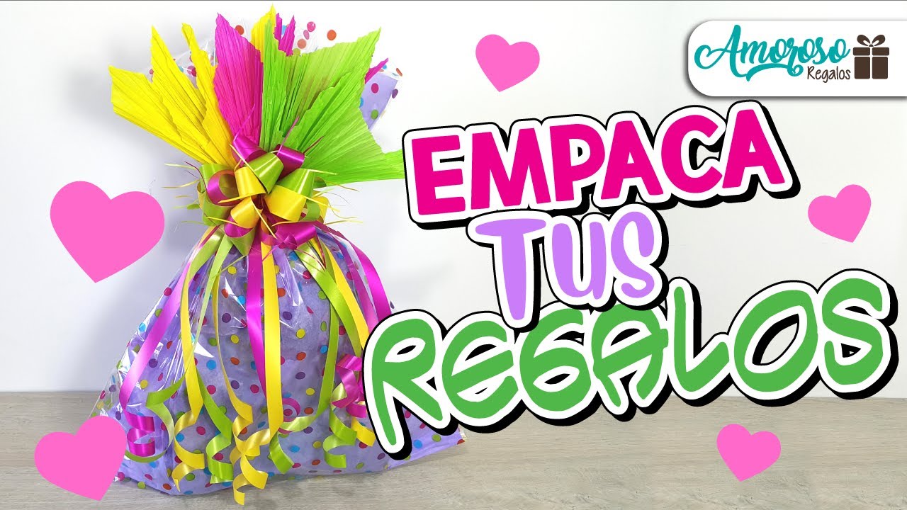 IDEAS PARA EMPACAR REGALOS | COMO EMPACAR UN REGALO | EMPAQUES DE ...