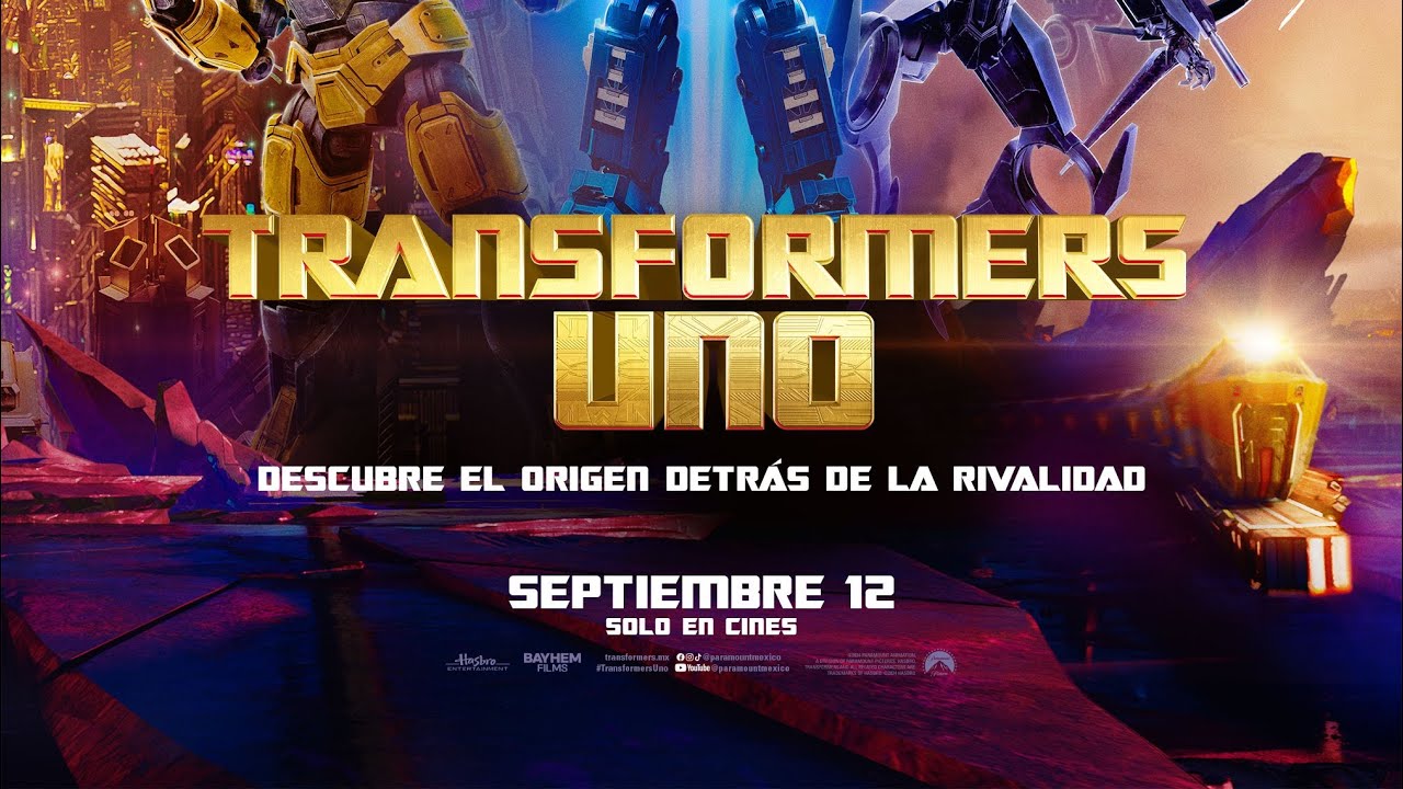 TRANSFORMERS UNO | PARAMOUNT PICTURES - YouTube