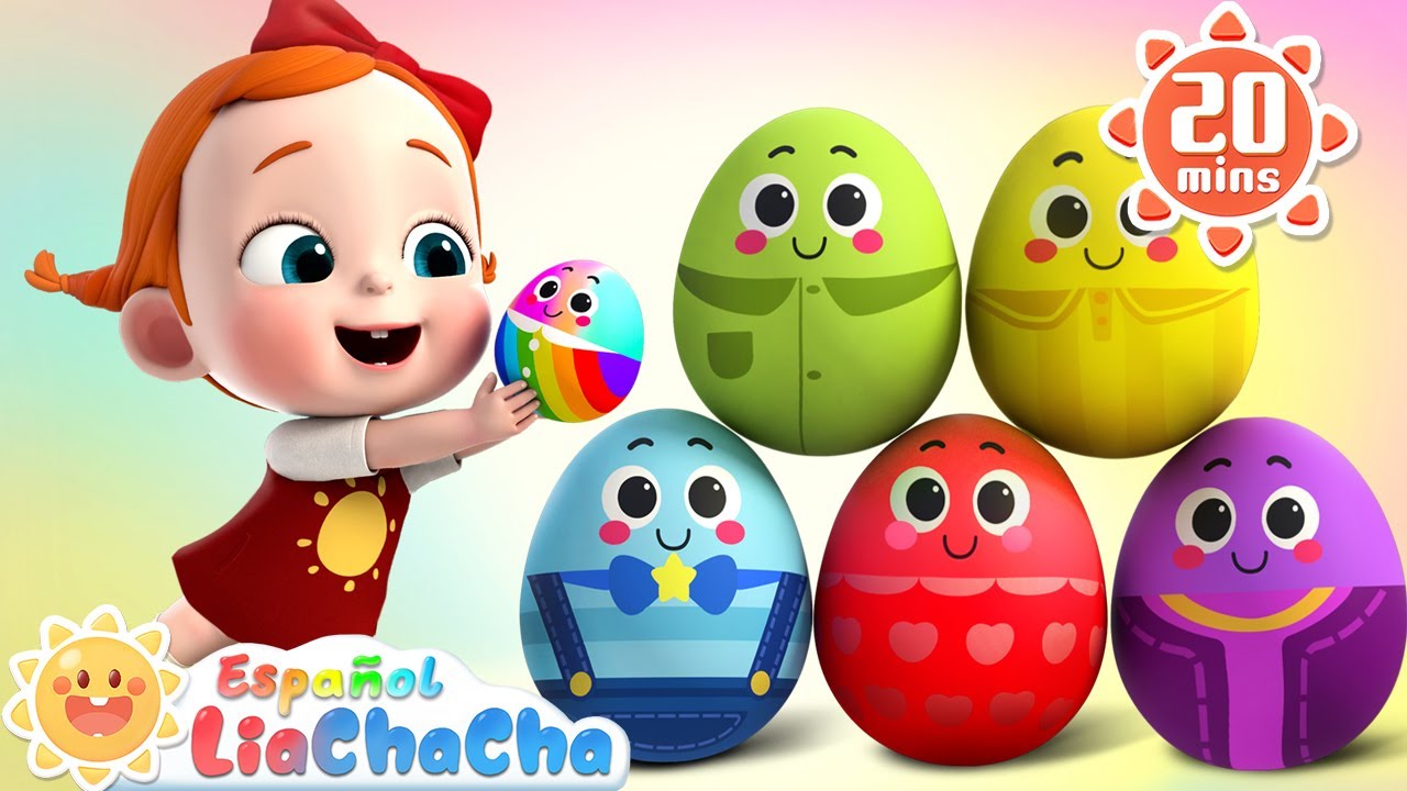 Humpty Dumpty | Huevos Sorpresa de Colores | LiaChaCha en Español ...
