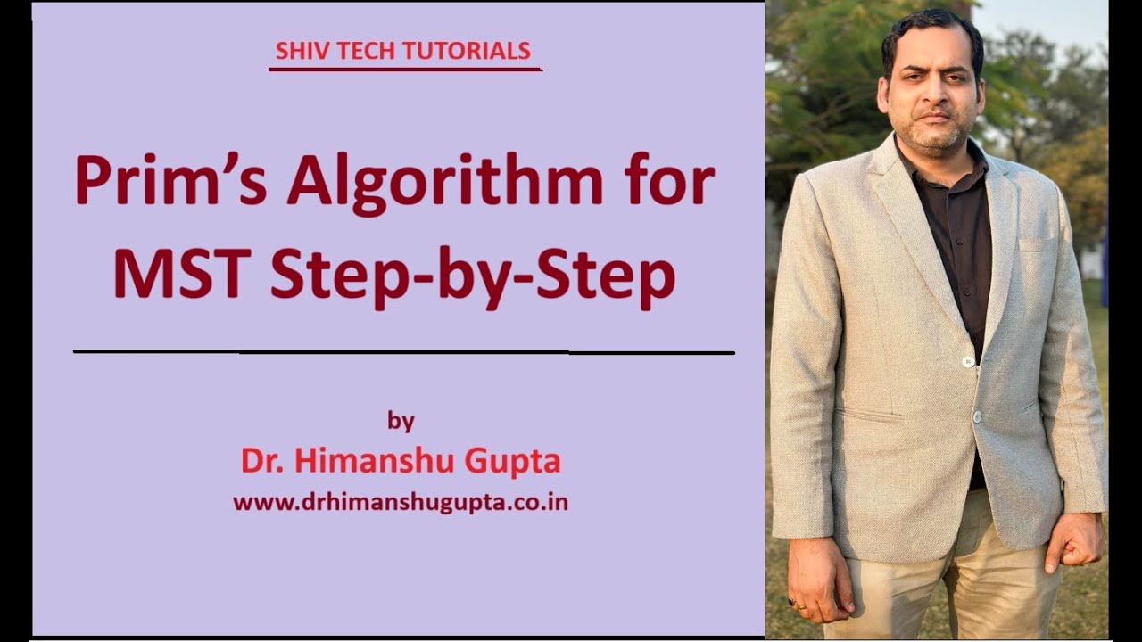 DSA Simplified: Prim's Algorithm + MST + Applications (Graph Must-Watch ...