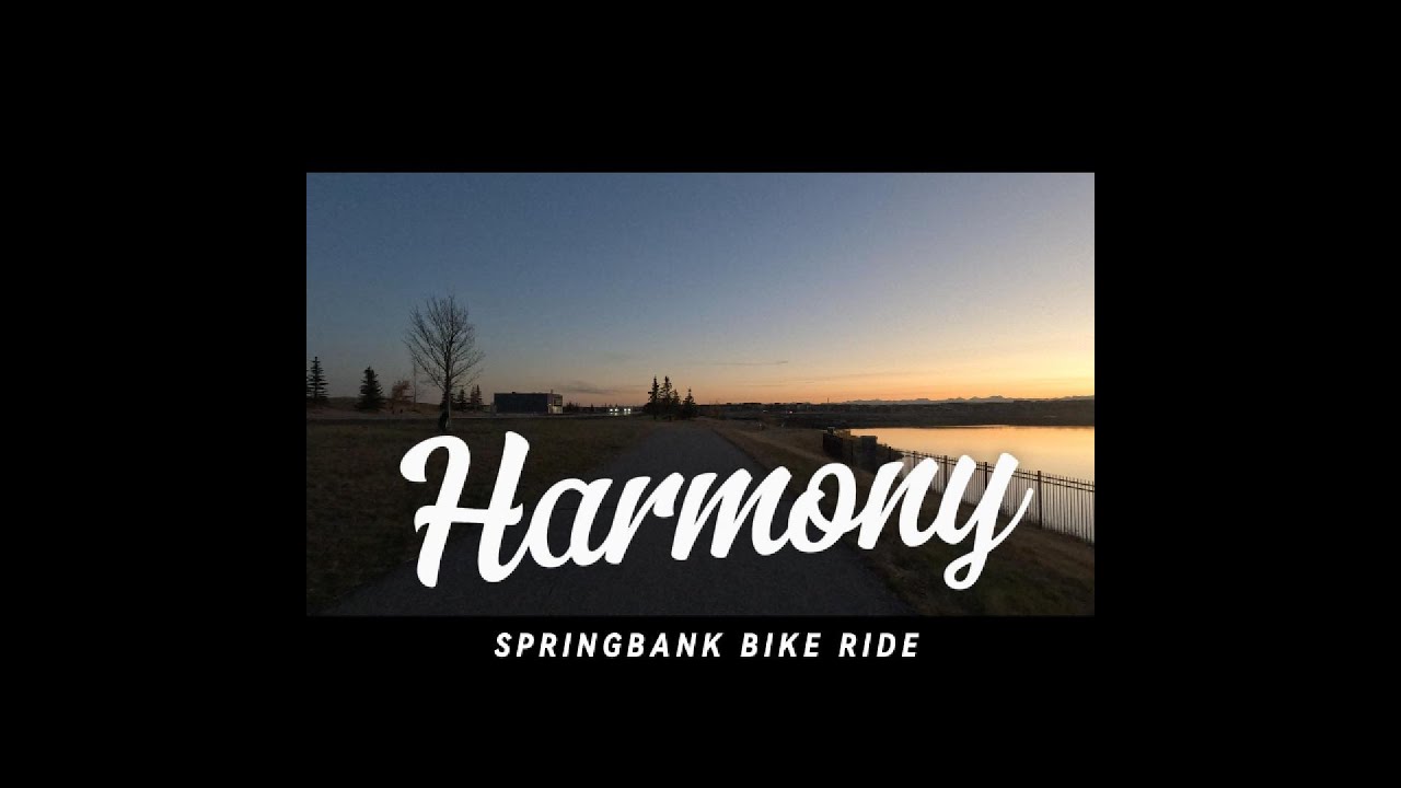Sunset Bike Ride in Harmony | Exploring Springbank’s Scenic Beauty 🌅🚴‍♂ ...