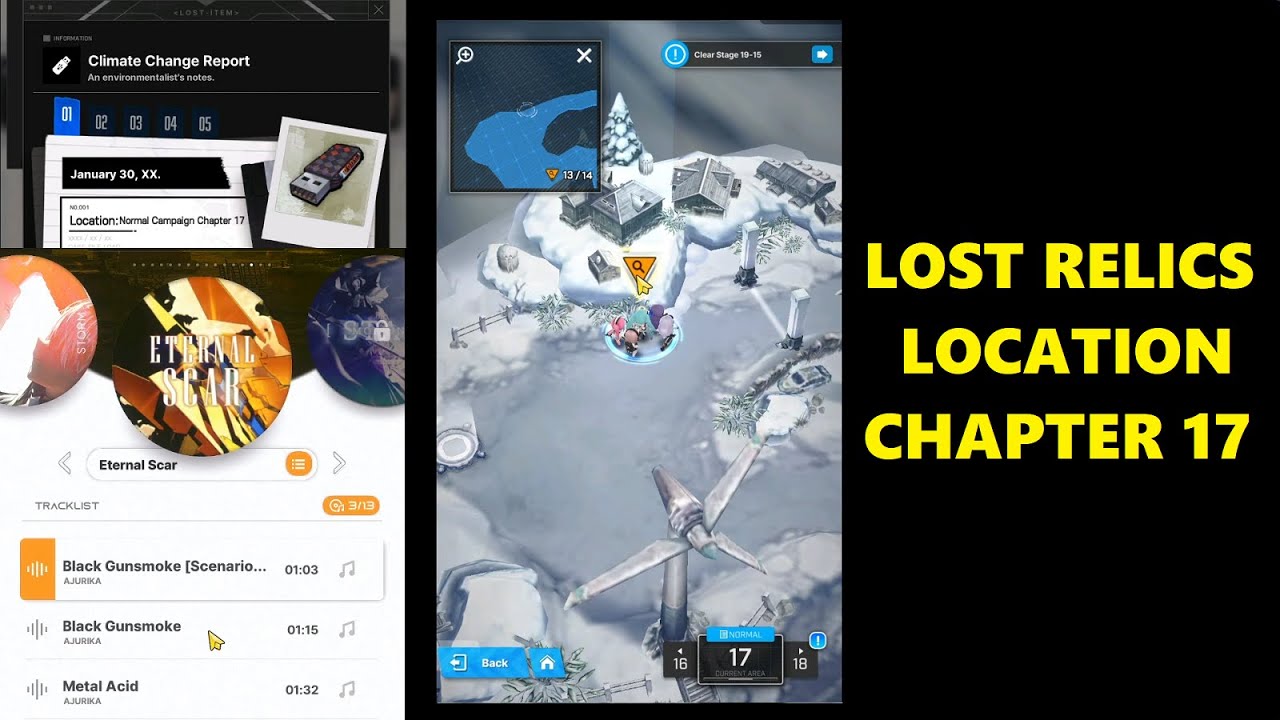 Hidden Reward / Lost Relics Location at Stage 17 | GODDESS OF VICTORY ...