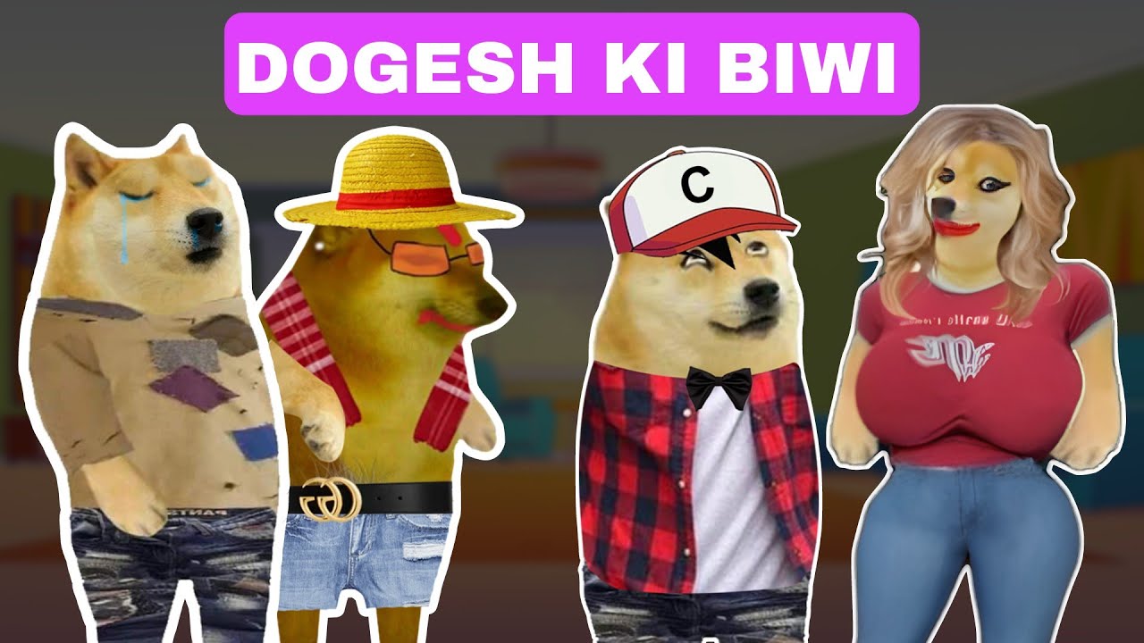 Dogesh ki Biwi aur Bhomlesh 🤣 | Cheems Dogesh meme - YouTube