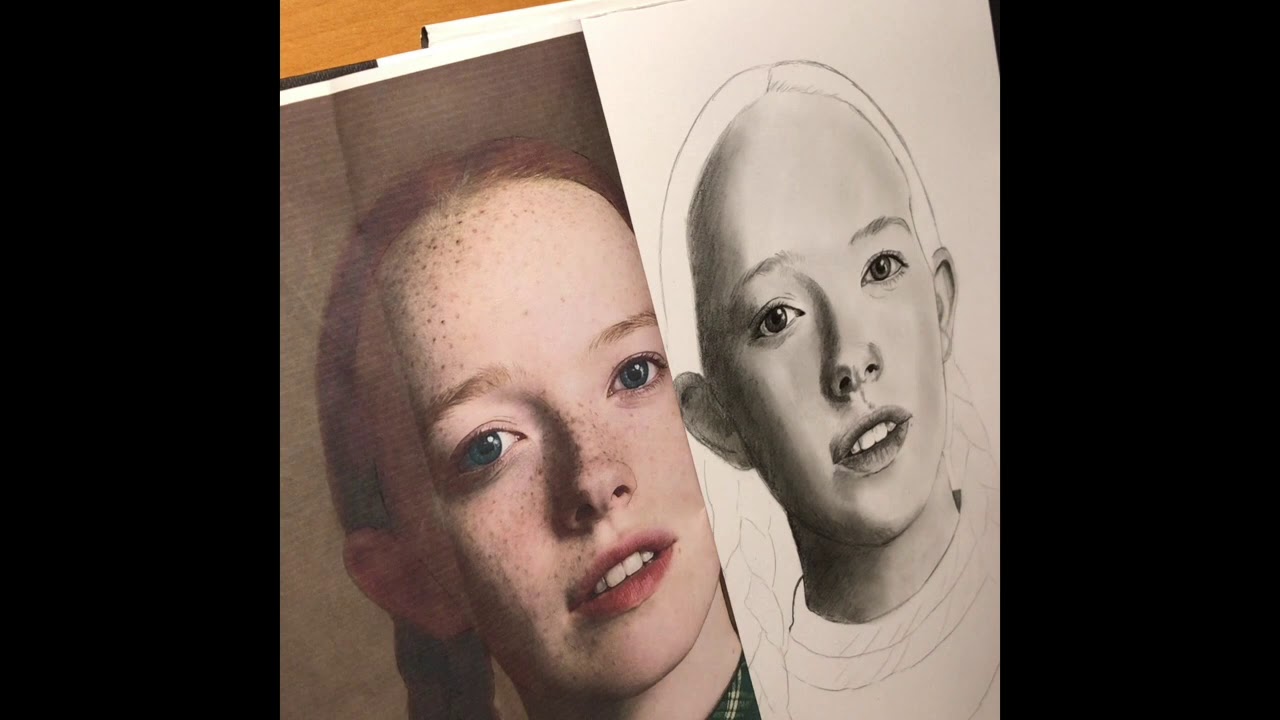 Anne with an E - pencil drawing - YouTube
