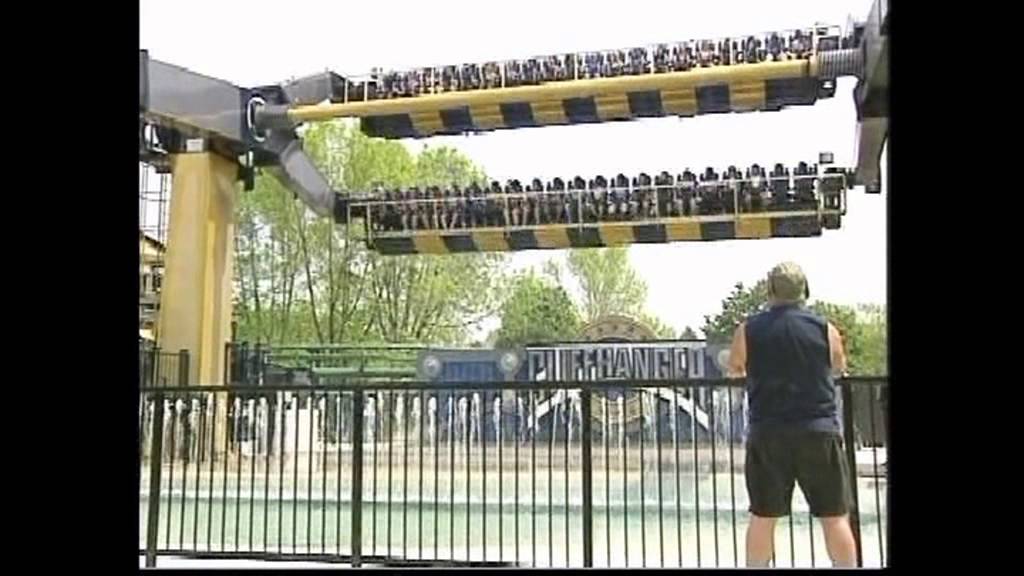 Splash Over Cliffhanger by Mondial - YouTube