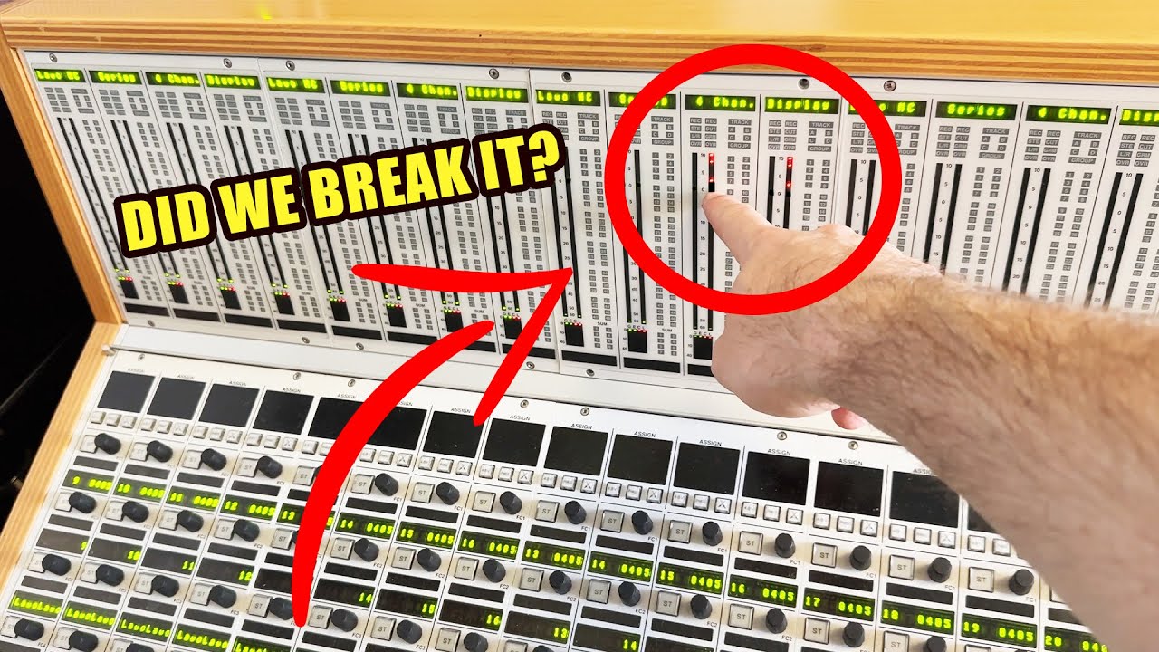 THIS CONSOLE WAS FREE! IS IT OVER MY HEAD NOW??? LAWO Mc2 82 ...