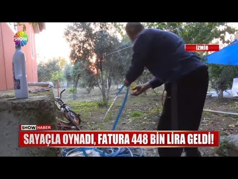 Sayaçla oynadı, fatura 448 bin lira geldi!