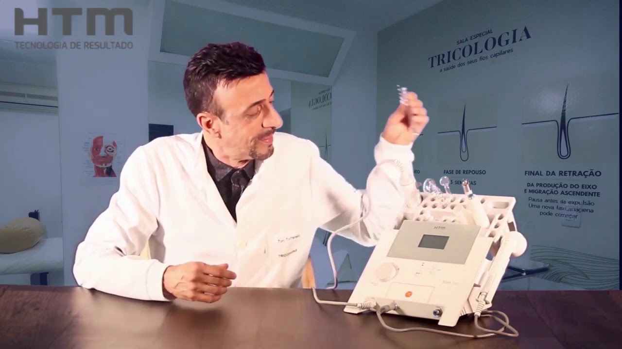 Stim Hair - Aparelho para Terapia Capilar - HTM - YouTube