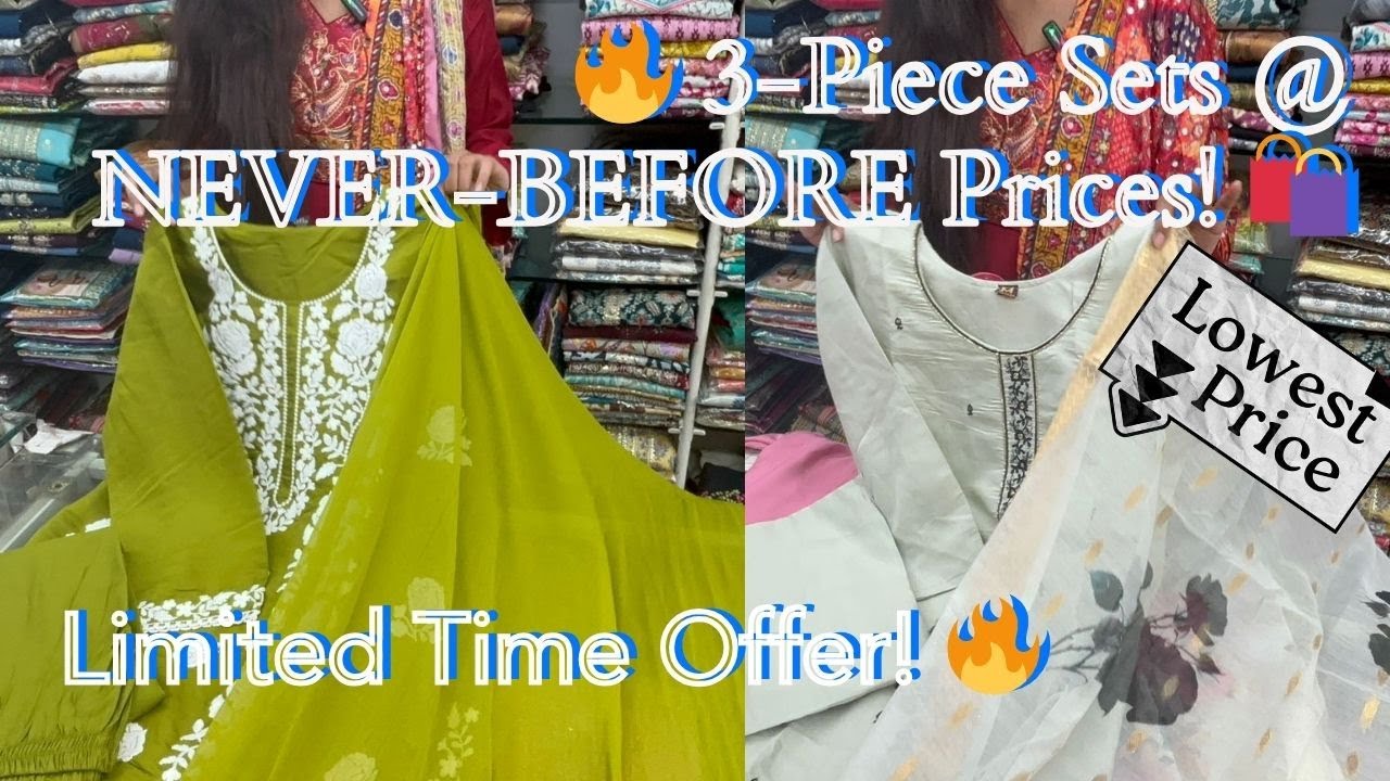 Unbeatable Offer on 3-Piece Sets – Style, Comfort & Savings Like Never ...