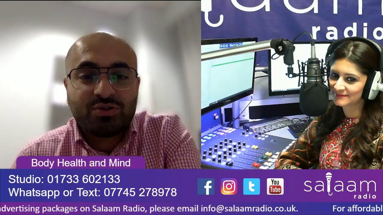 Body Health & Mind with Doctor Shabina and guest Ali Qureshi - YouTube