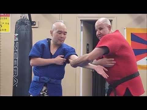 Shuai Jiao Chinese Mongolia Wrestling - arm drag 捯 and shove 擠 - YouTube