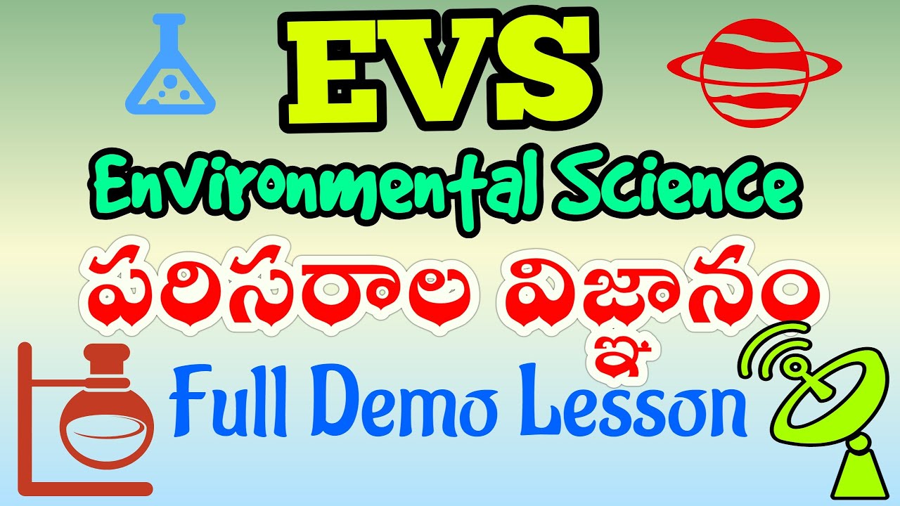 EVS Full Demo Lesson by RPs Primary EVS Model Lesson Environmental ...