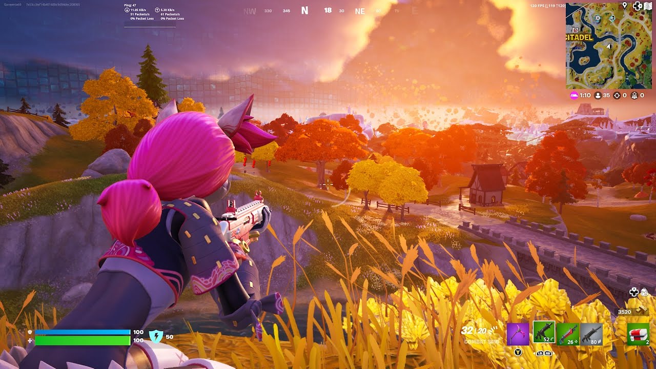 KIMIKO FIVE-TAILS GAMEPLAY IN FORTNITE!! #EpicPartner - YouTube