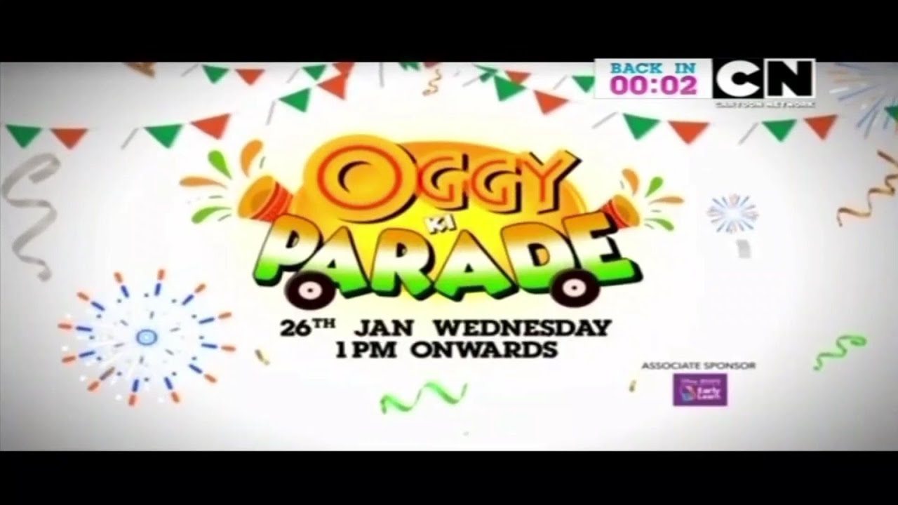 Oggy ki Parade Promo Cartoon Network India || Oggy special promo ...