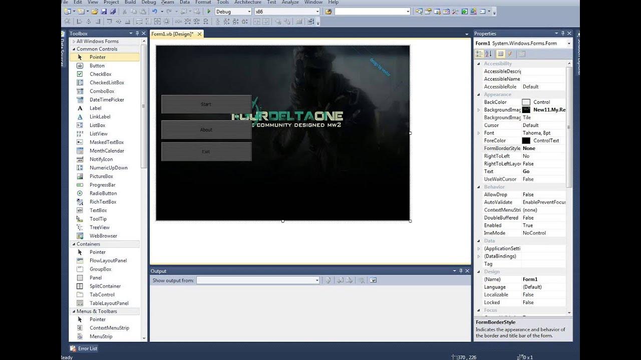 How to Add sound,photo to Button in Visual Studio 2010 - YouTube