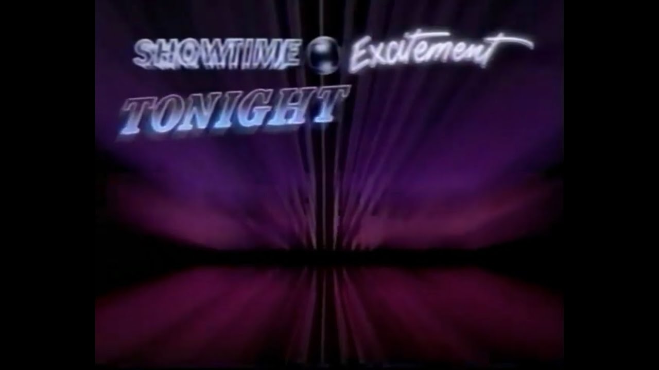 SHOWTIME TODAY/TONIGHT bumpers 1985-1986 (reupload + extra) - YouTube