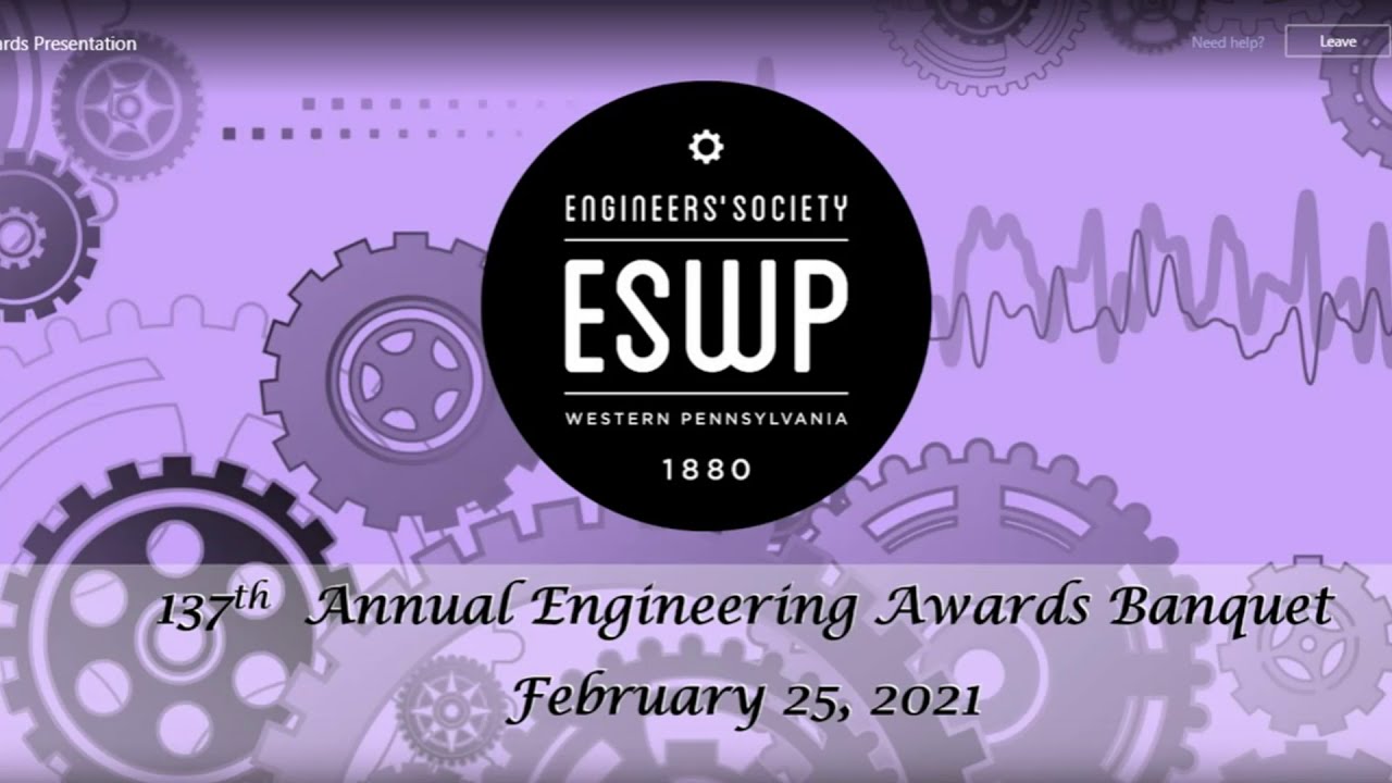 2021 MBA and ESWP Award Winners - YouTube