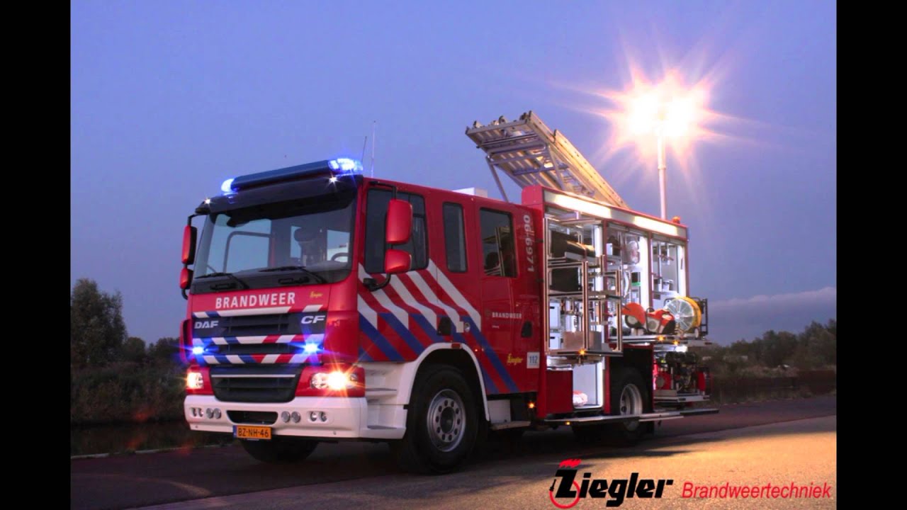 Brandweerauto´s: Bijzondere Plaatjes Komen In Eén Minuut Voorbij [Deel ...