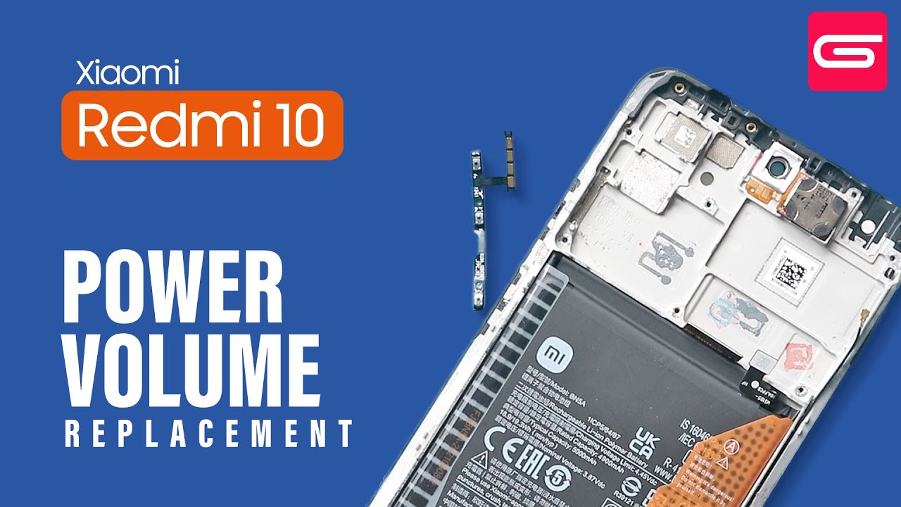 Xiaomi Redmi 10 Power Volume Flex Replacement | Redmi 10 2022 | Prime ...