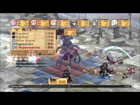 Record of Agarest War ZERO 88 Boss Fight VS Summerill