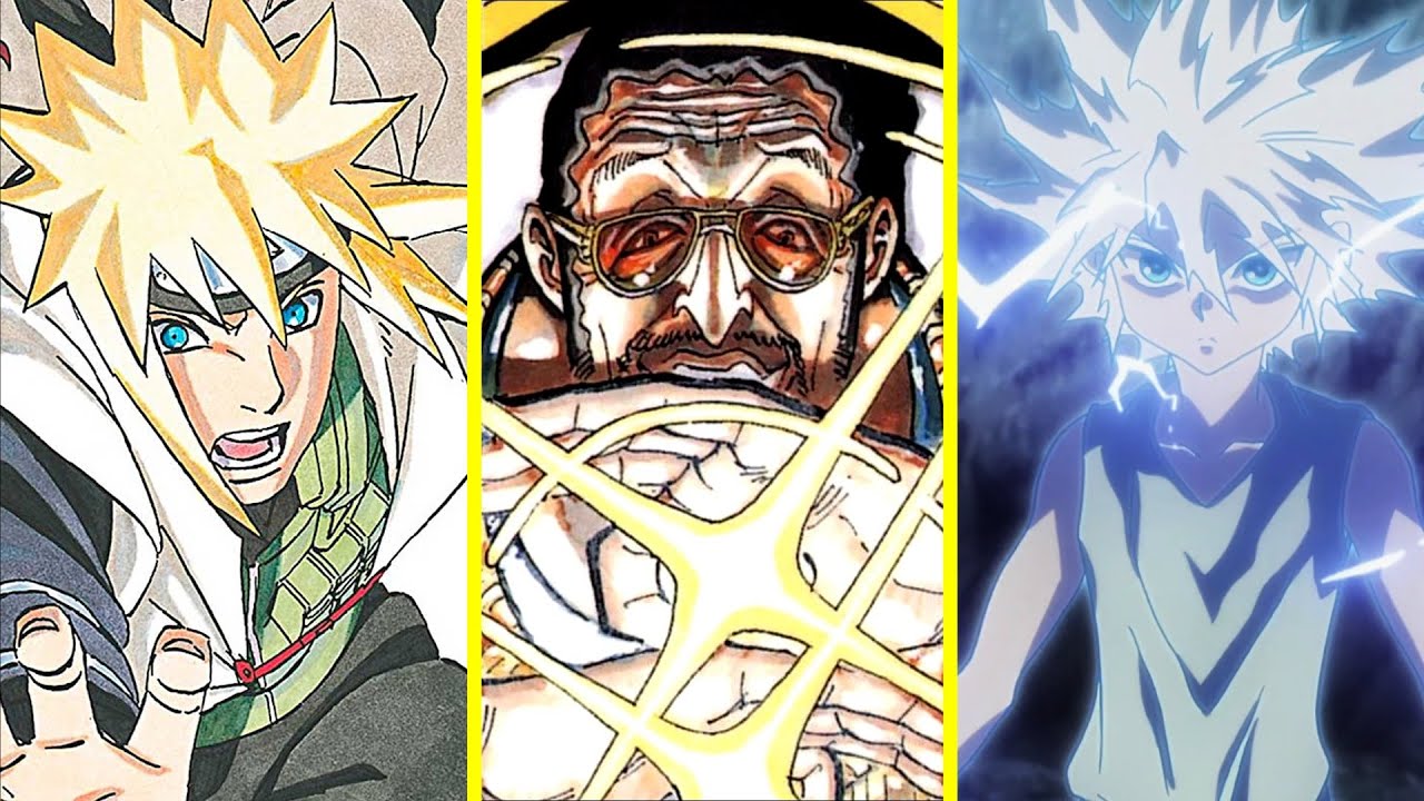 Los 10 MEJORES Personajes VELOCISTAS | Manga - YouTube