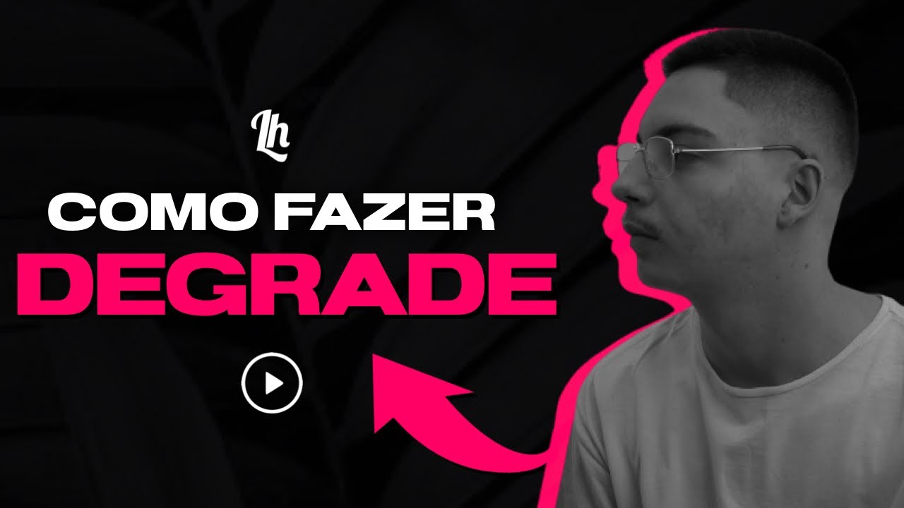COMO FAZER DEGRADE //PASSO A PASSO - YouTube