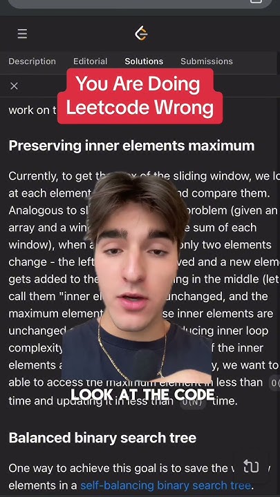 You Are Doing Leetcode Wrong Shortsfeed Shorts Youtube