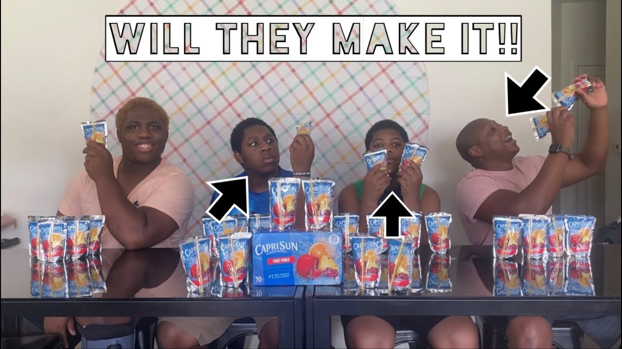 Capri-Sun Challenge @BlessedandBeautifullyBlended - YouTube