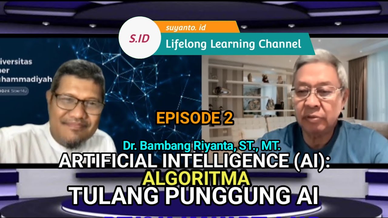Dr. Bambang R.: Algoritma Meniru Langkah otak?Eps2 @Suyantoid - YouTube