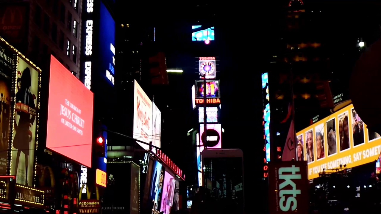 2016～2017 newyork times square Countdown! - YouTube