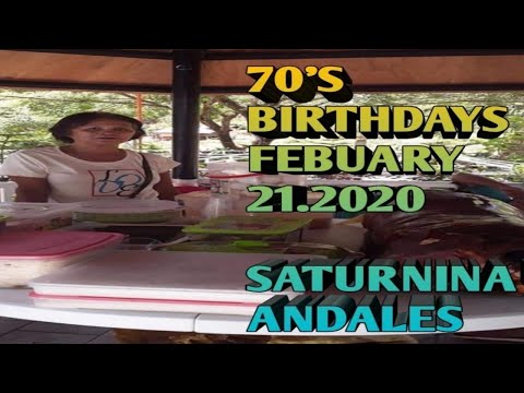 Happy 70s birthdays in my special mother....s' held at the tambulig ...