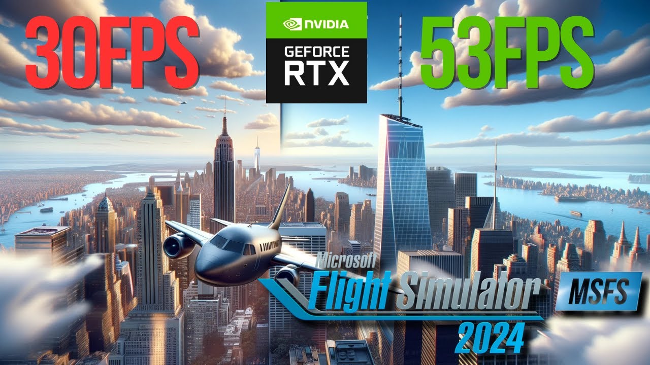 COMO AUMENTAR OS FPS NA TUA RTX 20/30 COM FRAME GENERATION - FLIGHT SIMULATOR 2024 - YouTube