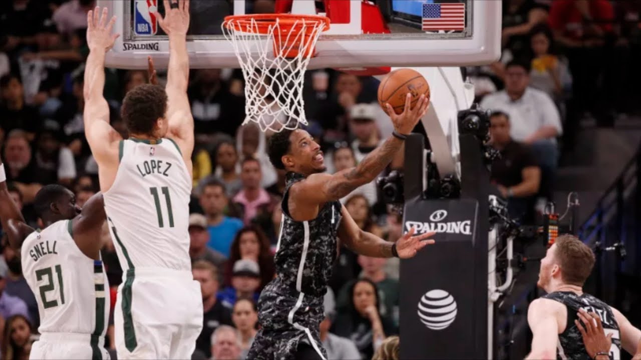 Spurs Beat Bucks! Aldridge 29 Pts DeMar 28 Pts! 2018-19 NBA Season ...