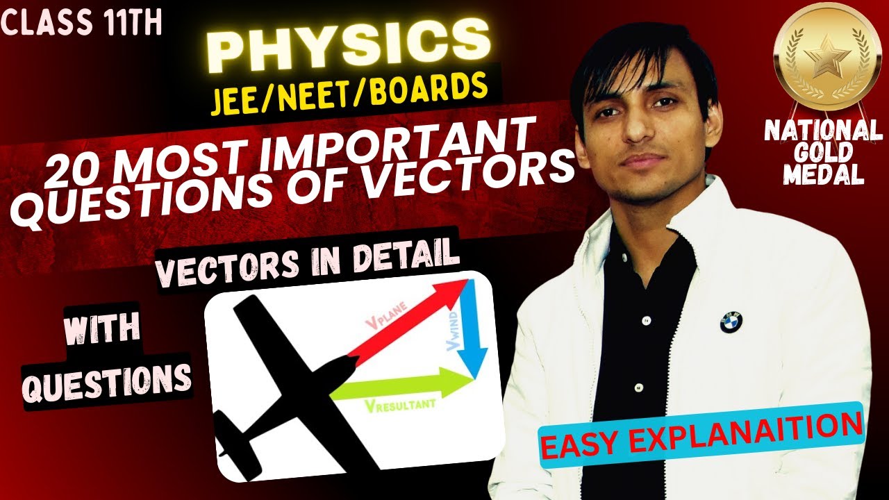 Most Important Questions on Vectors | Class 11 Physics | JEE NEET ...