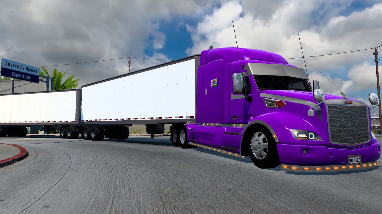ATS 1.41 | MOD Review | Peterbilt 579 Custom x Shaneke - YouTube