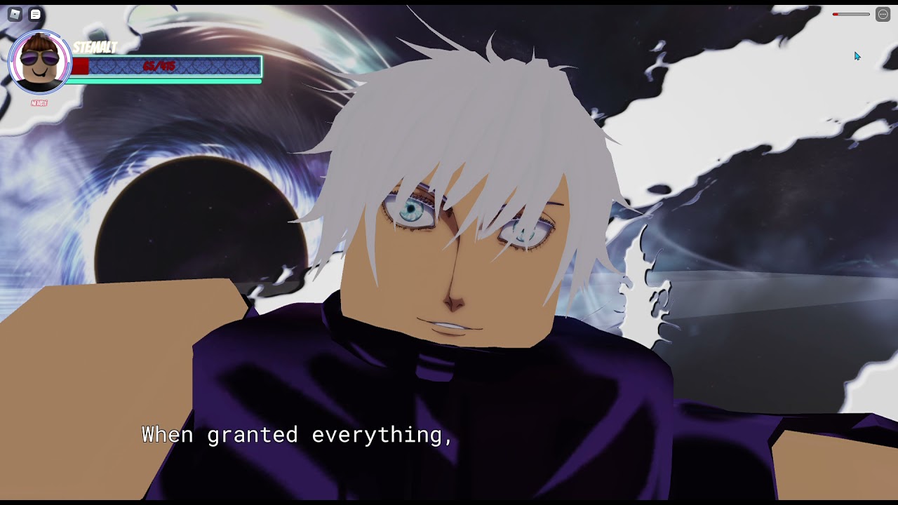 [AUT] Gojo Domain Expansion Cutscene + Beatdown - YouTube