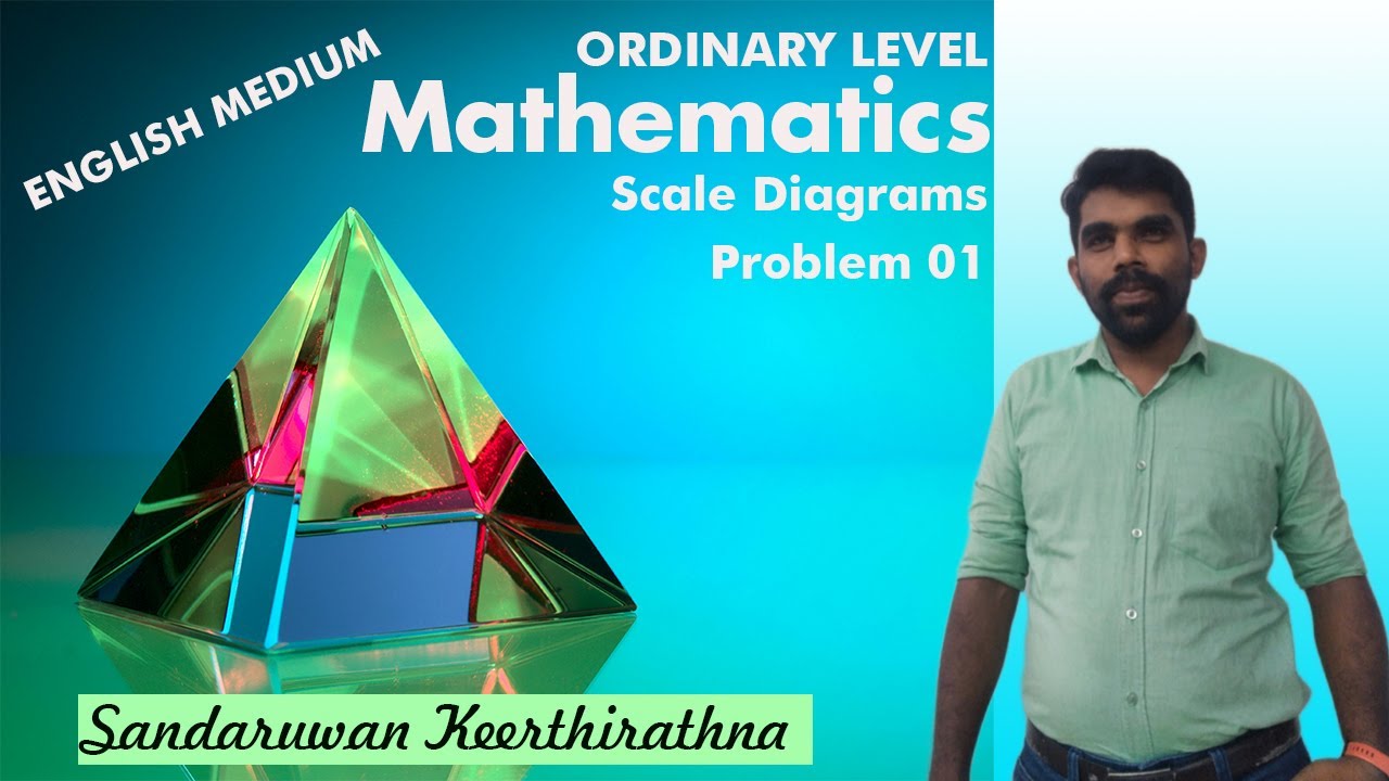 O/L Mathematics| Scale Diagrams| Problem 01| Complete Discussion in ...