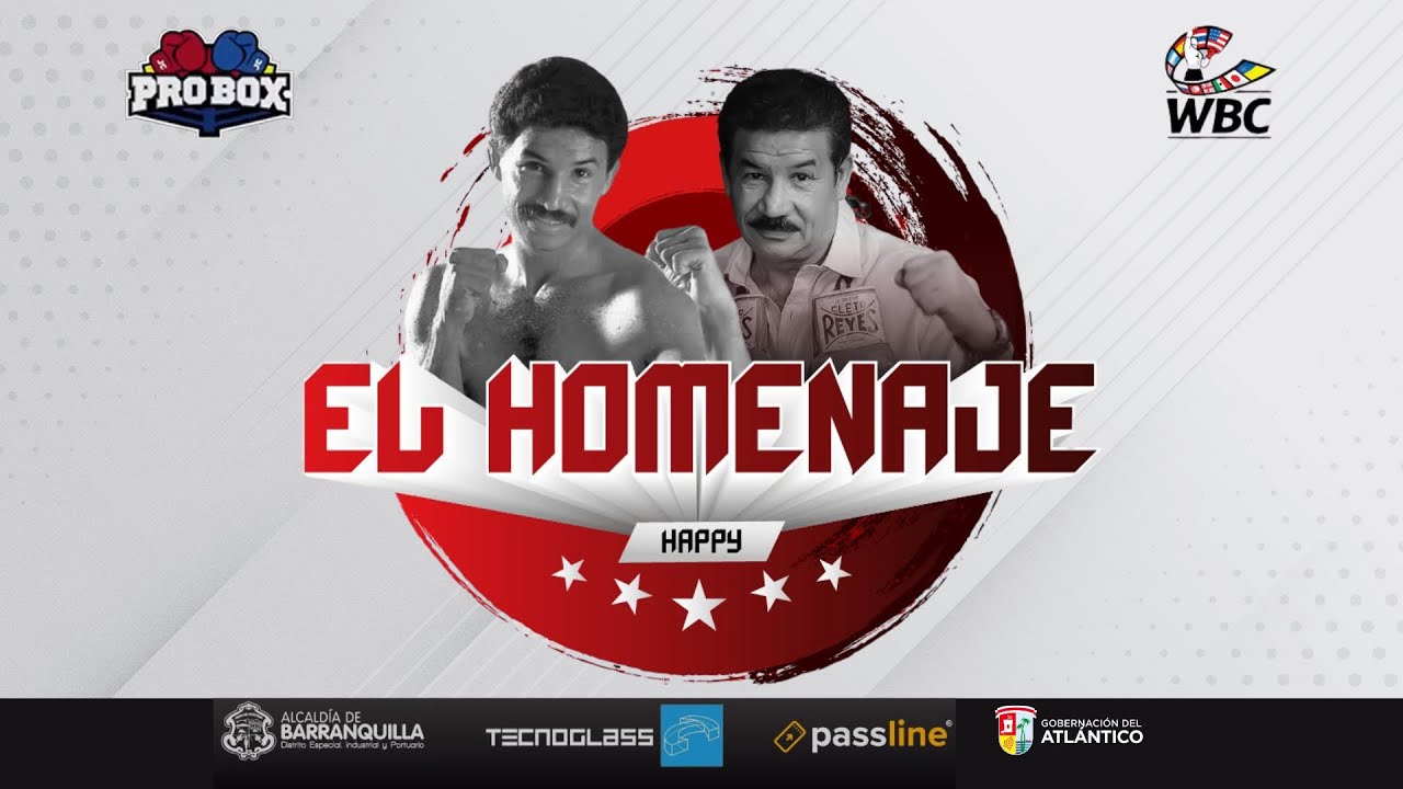 EL HOMENAJE - MIGUEL 'HAPPY' LORA - YouTube