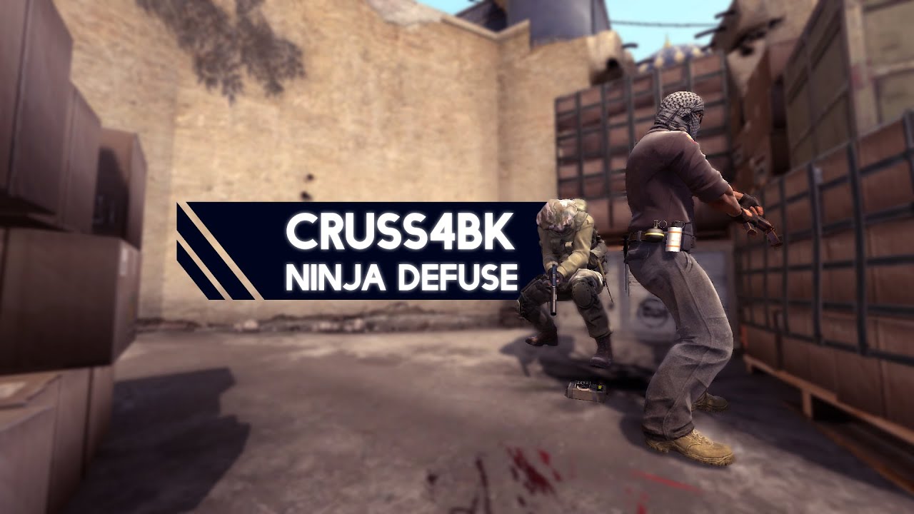 Cruss4BK Ninja Defuse - de_dust2 - Counter-Strike: Global Offensive - YouTube