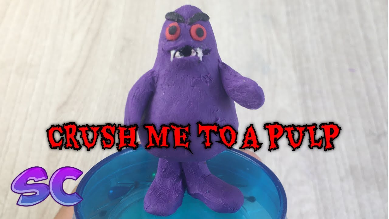I SMASH GRIMACE SHAKE from CLAY 🫣🔨 - YouTube
