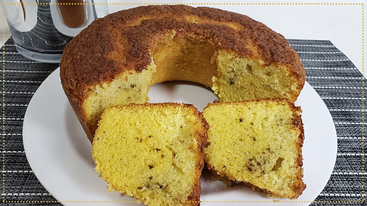 BOLO DE FUBÁ COM ERVA DOCE FÁCIL E FOFINHO | Mais Tempero Mais Sabor ...