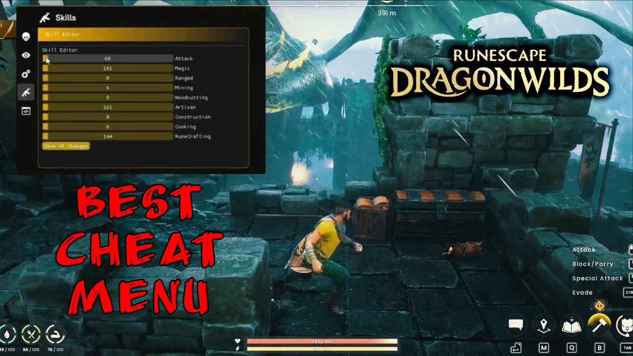 BEST *NEW* RuneScape: Dragonwilds Cheat Menu / FREE Hack for RuneScape ...