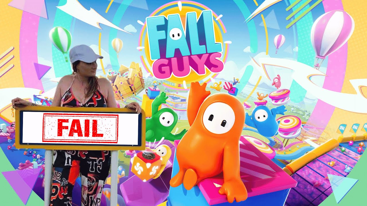 Fall Guys ! FAILS ! - YouTube