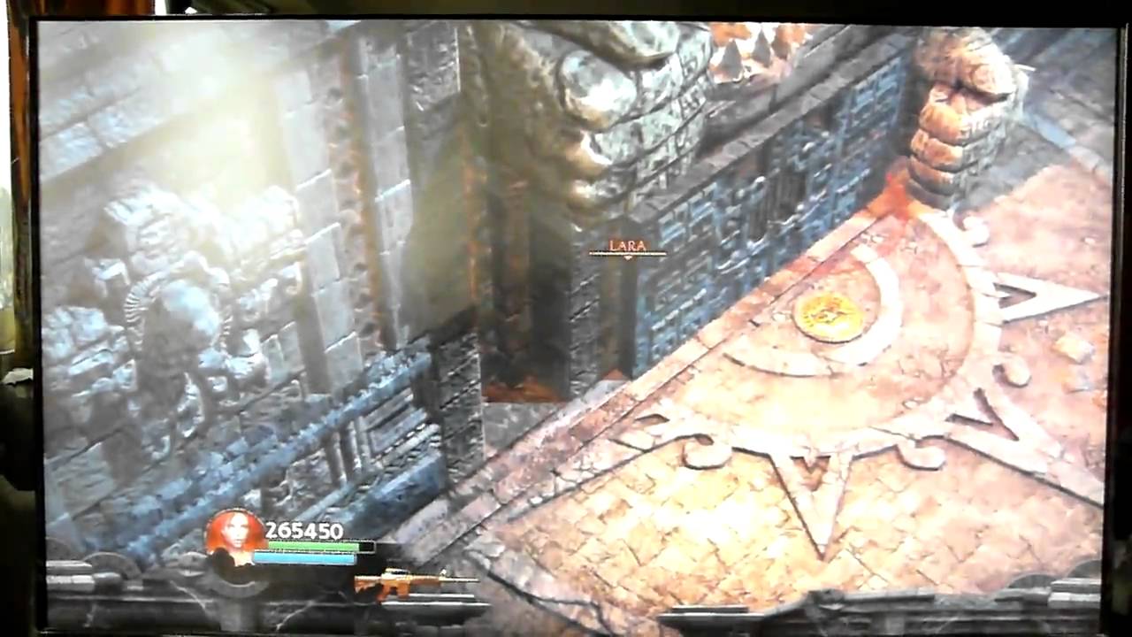 Lara Croft and the Guardian of Light - bug? - YouTube