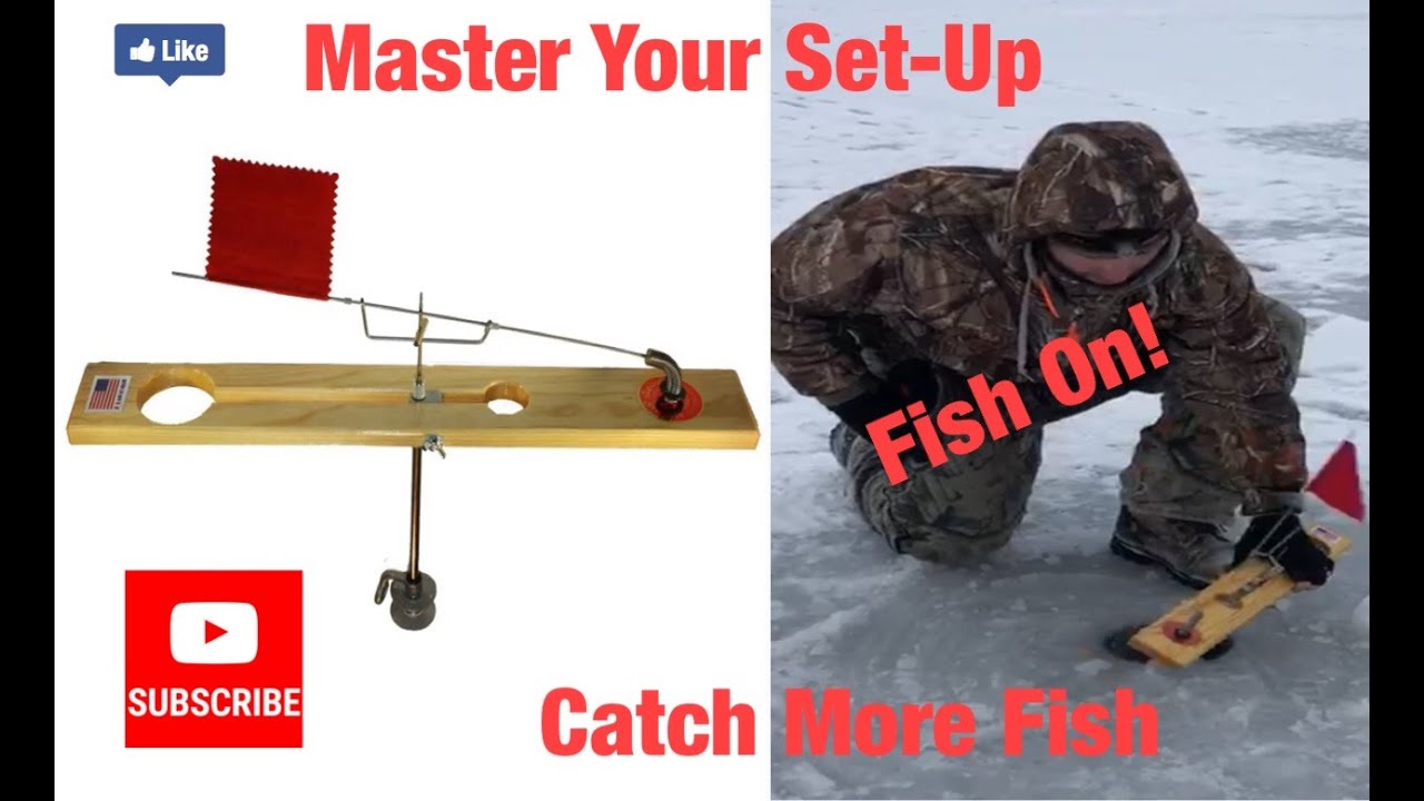 How to Use a Tip Up: Super Easy Set Up - YouTube