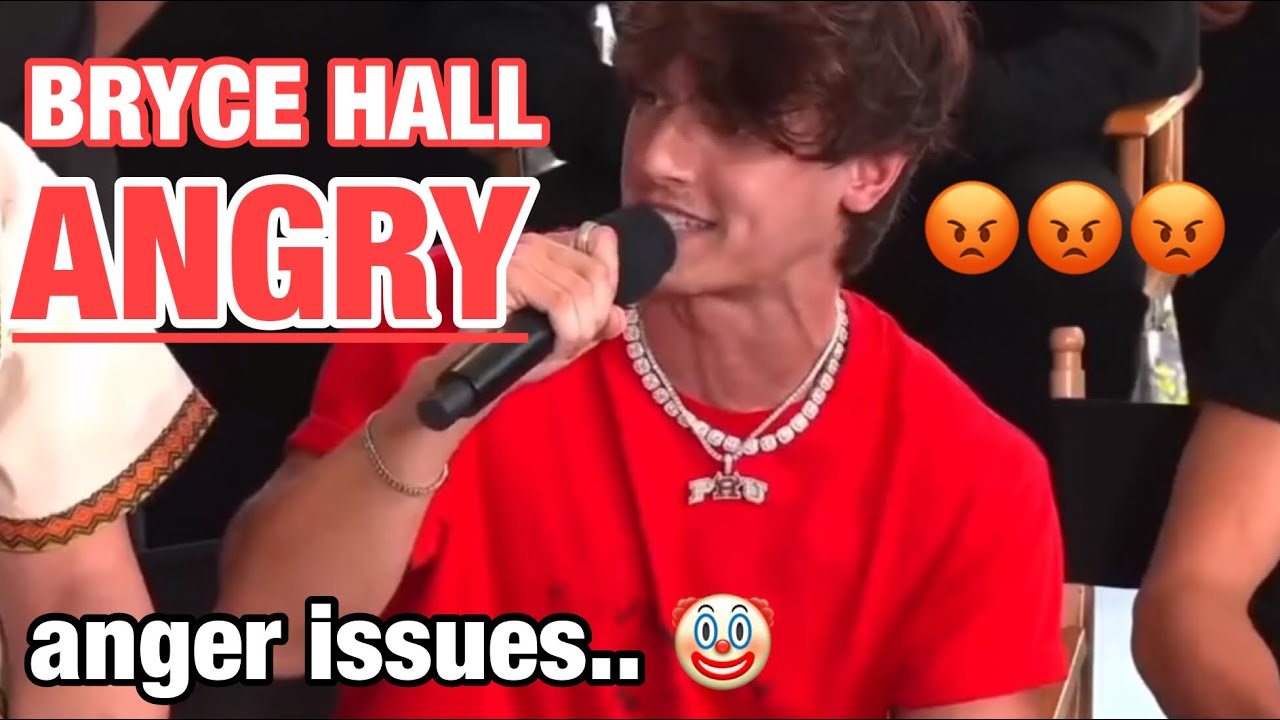 BRYCE HALL BEING ANGRY FOR 1 MINUTE STRAIGHT PART 2 - YouTube