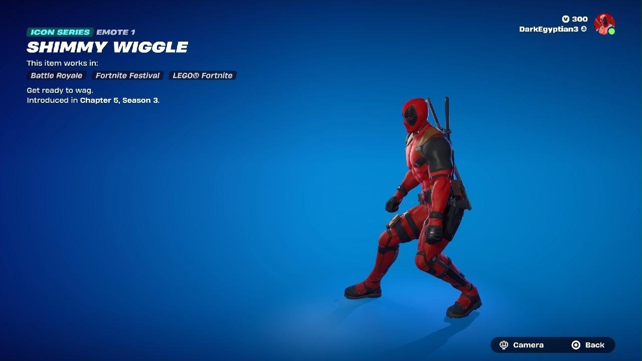 Fortnite | *NEW* icon Series Emote Shimmy Wiggle Emote Available Now in ...