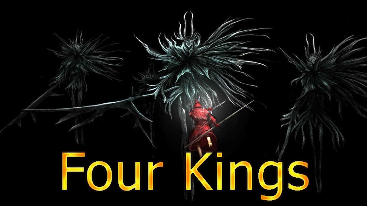 Epic Dark Souls The Four Kings boss guide - YouTube