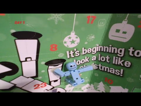 Opening DAY 5 OF THE STICKBOT Advent calendar! - YouTube