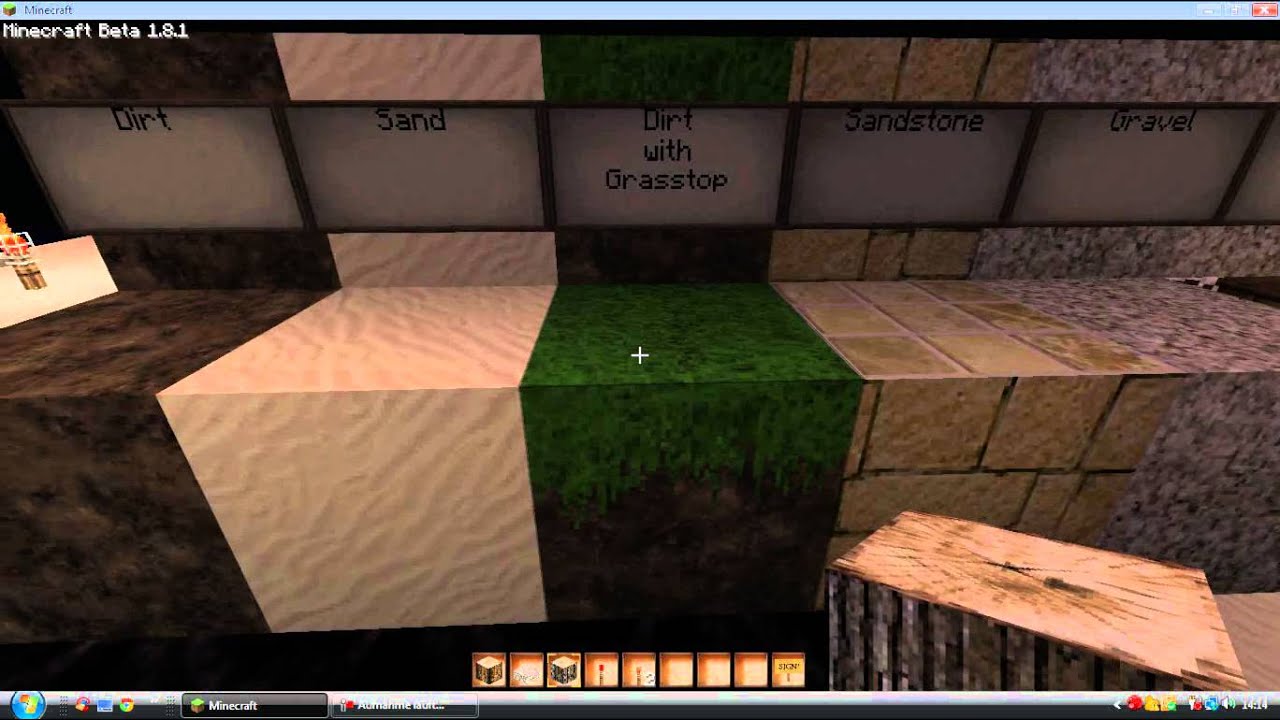 Minecraft Realistic Craft Texture Pack 1.8 - YouTube